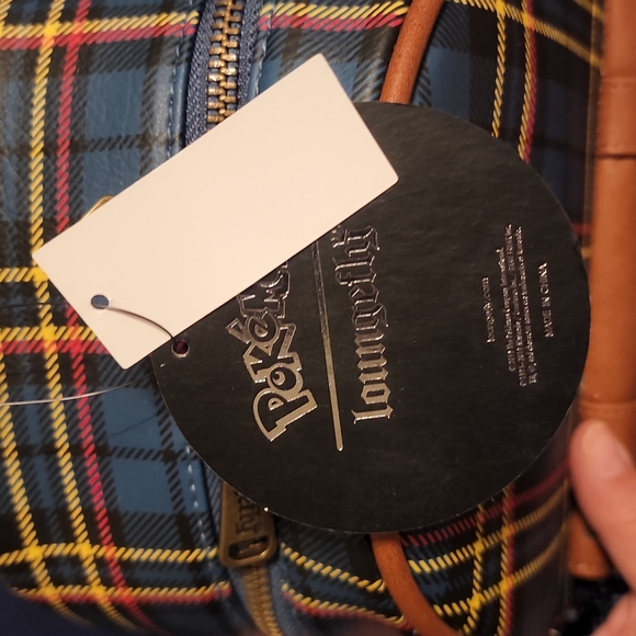 Loungefly | Bags | Loungefly Mini Backpack Pokmon Tartan Plaid | Poshmark